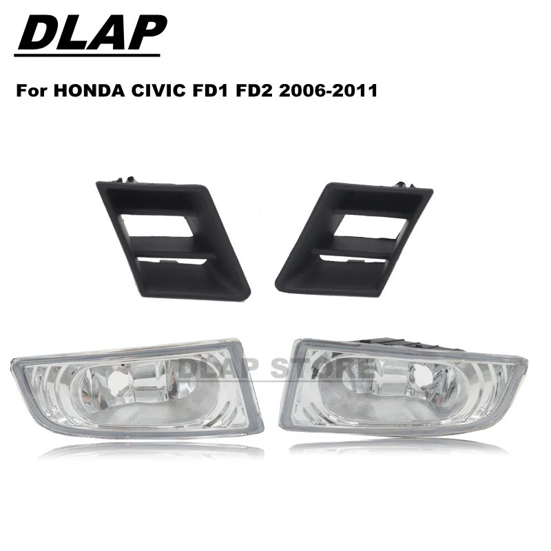For HONDA CIVIC FD1 FD2 2006-2011 For CIIMO 2012-2015 Front Bumper Fog ...