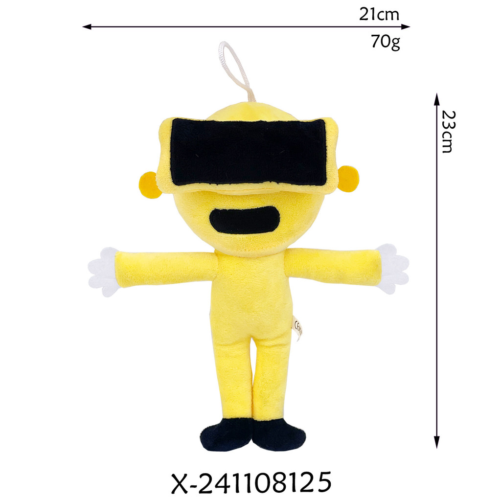 NEW Sprunki Plush Toys Spunki Incredibox Game Gray Wenda Oren Humanoid ...