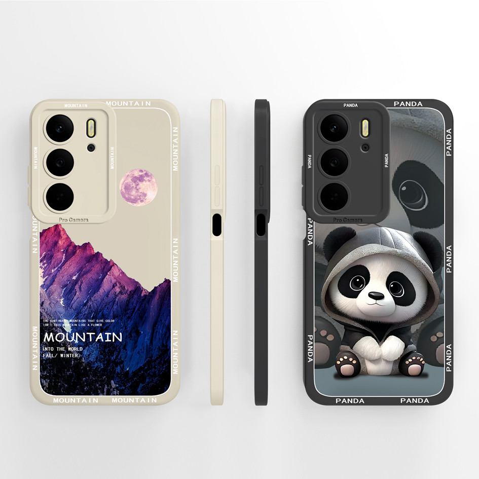 Phone Case For Oppo Realme C75 4G Casing Beautiful Pink Label Pattern ...
