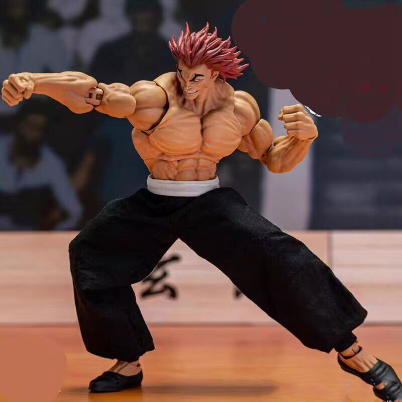 1/12 Scale Vicious Yujiro Hanma Figure From Baki Series With Realistic ...