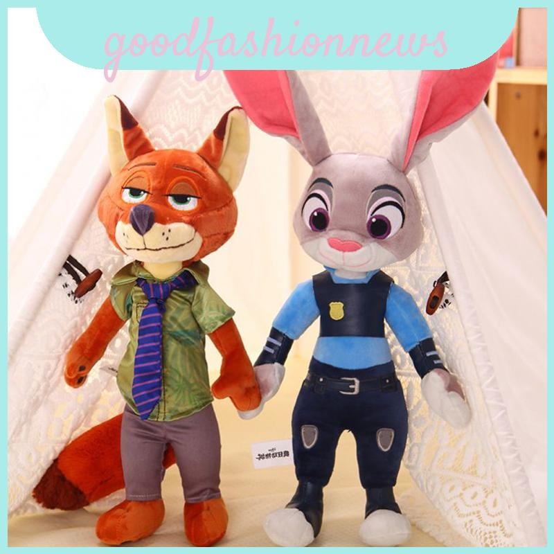 Judy Zootopia/zootropolis Hopps And Nick Wilde Plush Toy Ideal Kids For ...