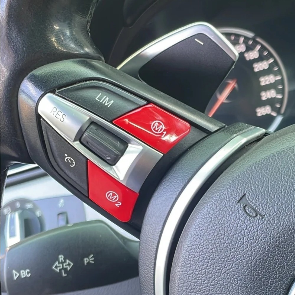 Car Multi-function Steering Wheel Control Knob M1 M2 Switch Button ...