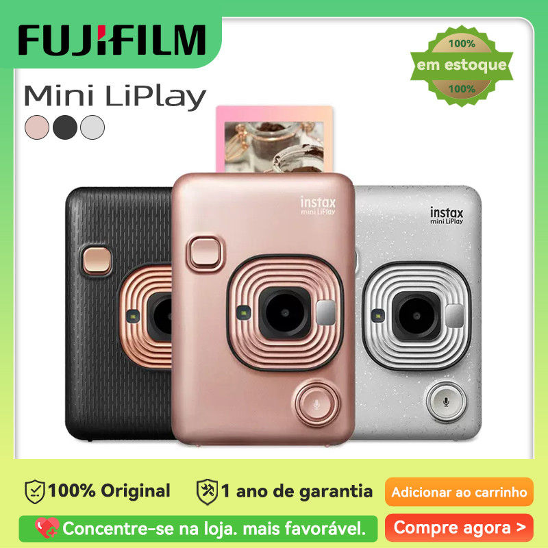 Fujifilm Instax Mini Liplay Hybrid Instant Camera with Photo Camera ...