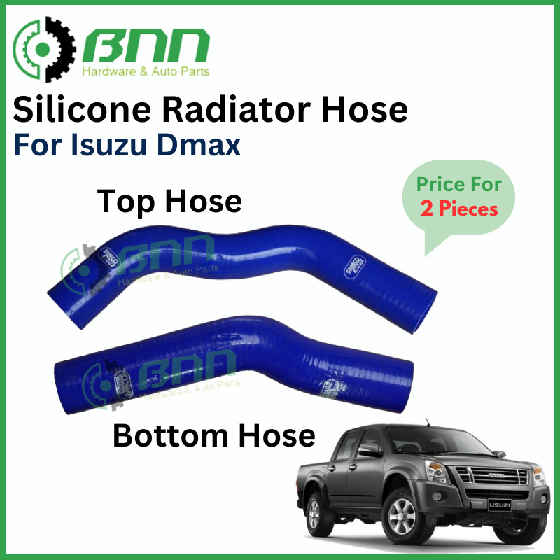 [BNN] Isuzu D-max 2.5L 4JA1 Blue high Temperature silicone radiator ...
