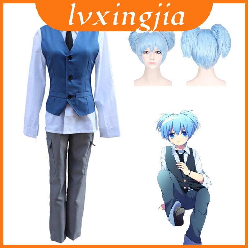 Breathable Nagisa Polyester Shiota School Uniform Cosplay For Parties ...