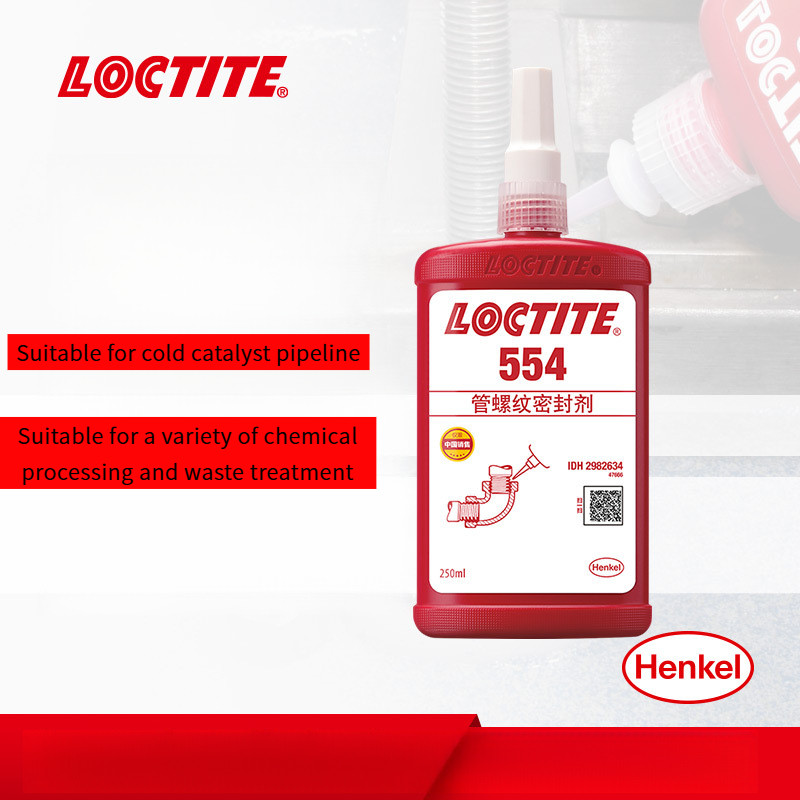 250ml LOCTITE Pipe Sealant 554 Fine Thread Hydraulic And Pneumatic Pipe ...