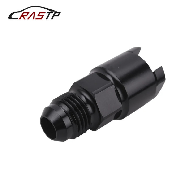 Aluminum LS1 Swap Fuel Rail Inlet Line Fitting Adaptor for 3/8 Inch 6AN ...