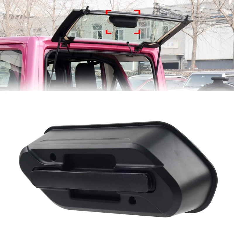 Car Tailgate Rear Window Glass Grab Handles For Jeep Wrangler JL 4XE ...
