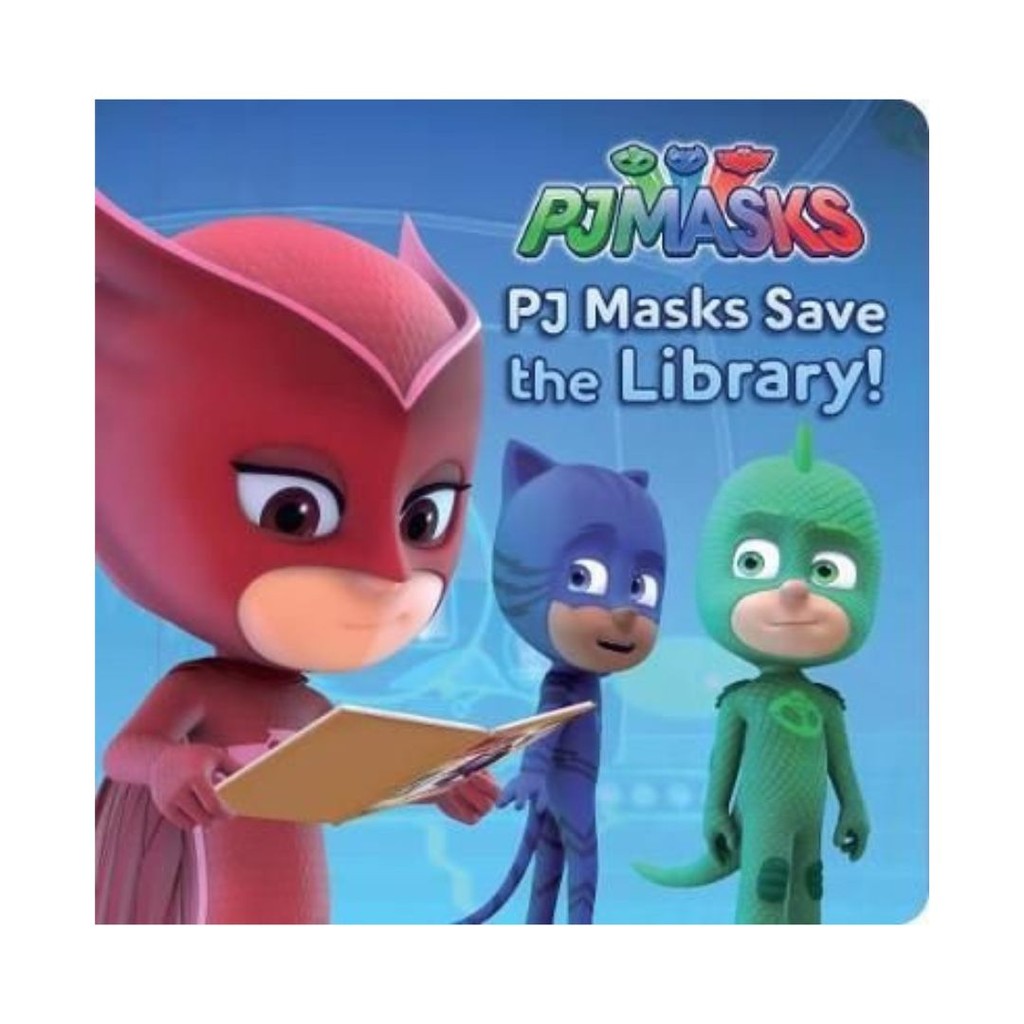 PJ Masks Save the Library Story Book | Shopee Malaysia