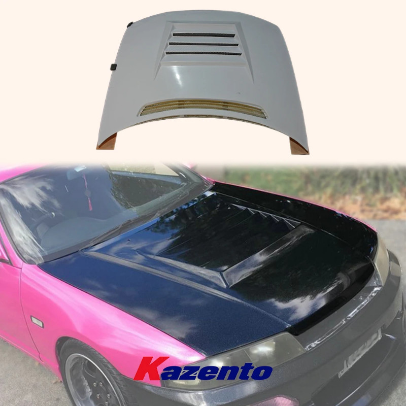 For Nissan Skyline R33 GTS Spec 1 DM Style Fiberglass FRP Unpaint ...