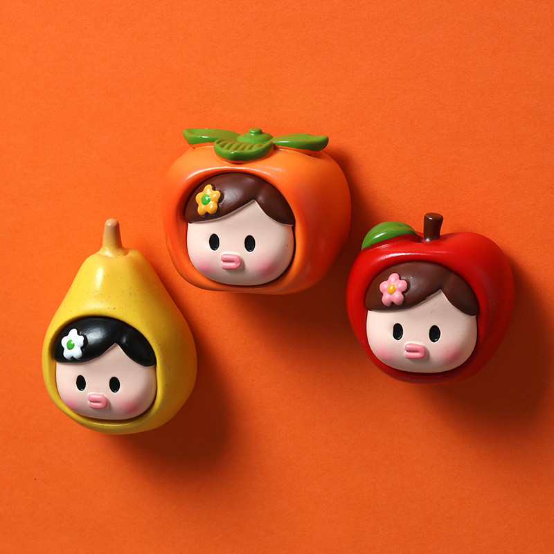 [Penghantaran jualan 24 jam] Magnet Magnet Buah Xiangxiangmei Magnet ...