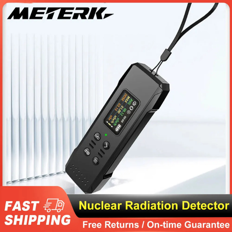 Nuclear Radiation Detector Handheld Geiger Counter TFT Display X-rays γ ...