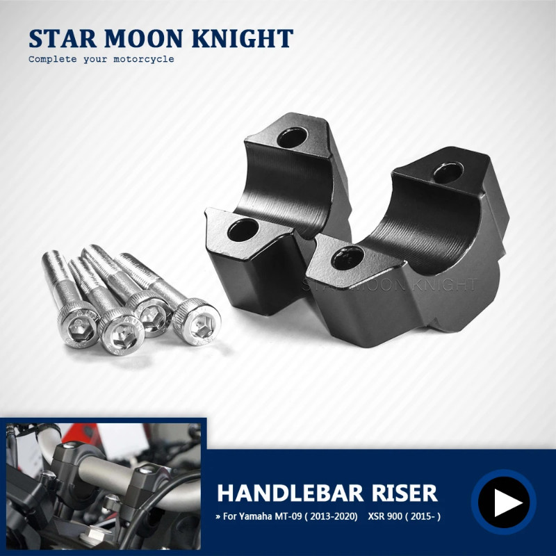 For Yamaha MT-09 MT09 2013-2020 XSR 900 XSR900 2015- Motorcycle Accessories Handlebar Riser Drag ...