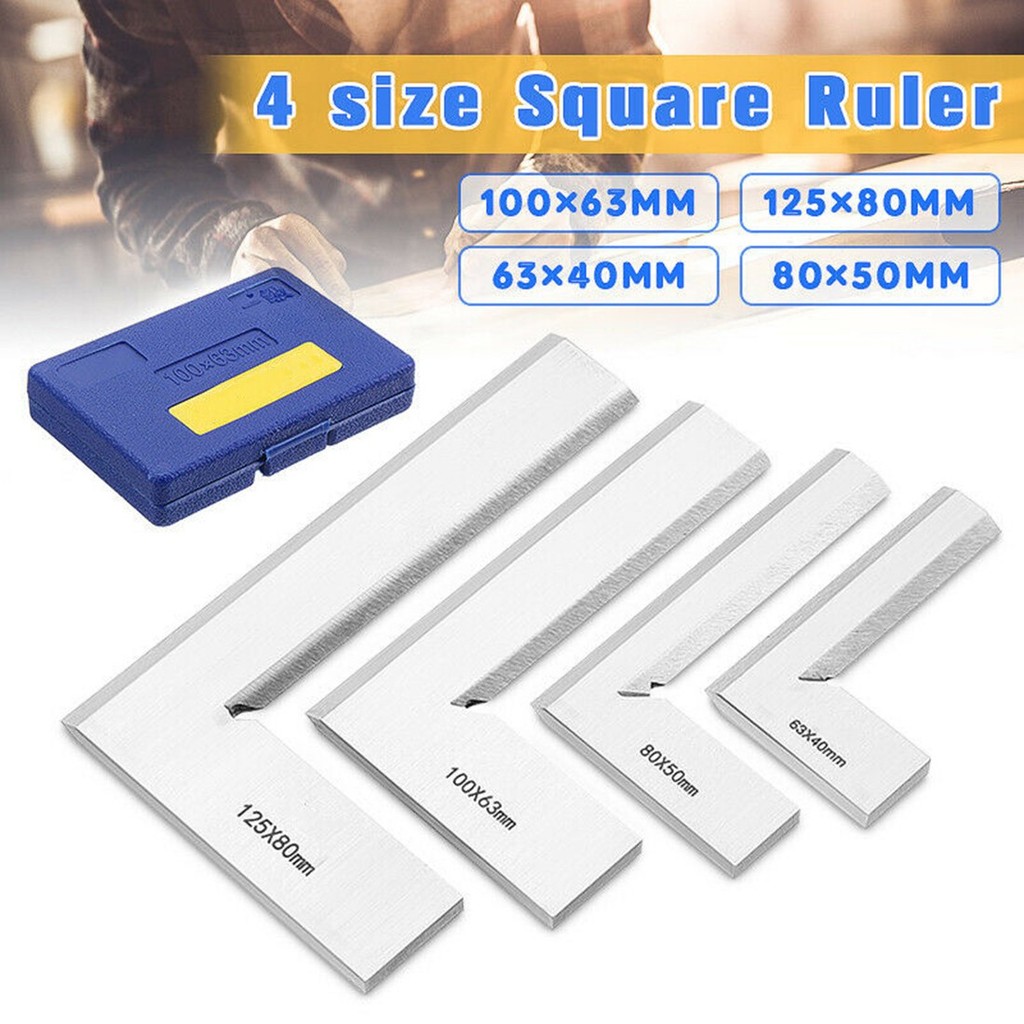 [Ready stock]Machinist Edge Square Ruler 90° Right Angle Rulers ...