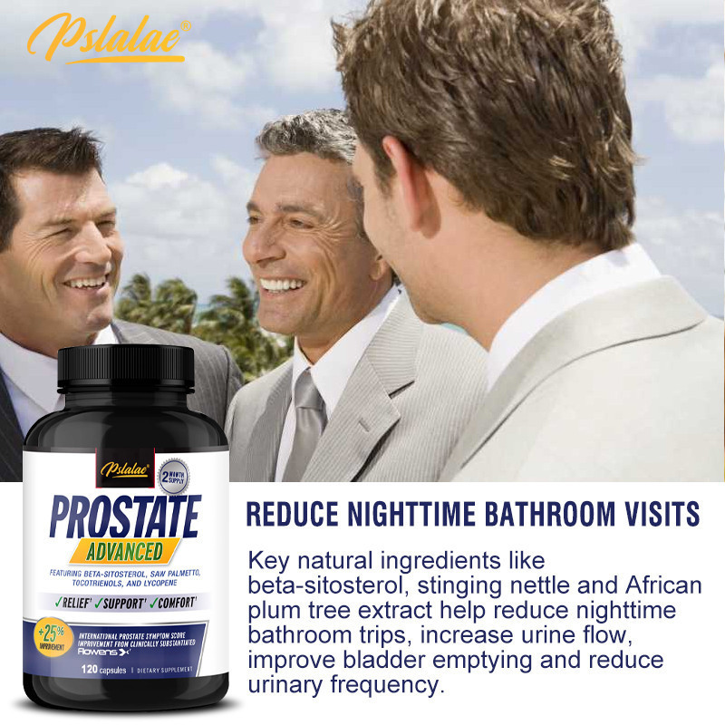 Pslalae natural prostate health supplement with beta-sitosterol, nettle ...
