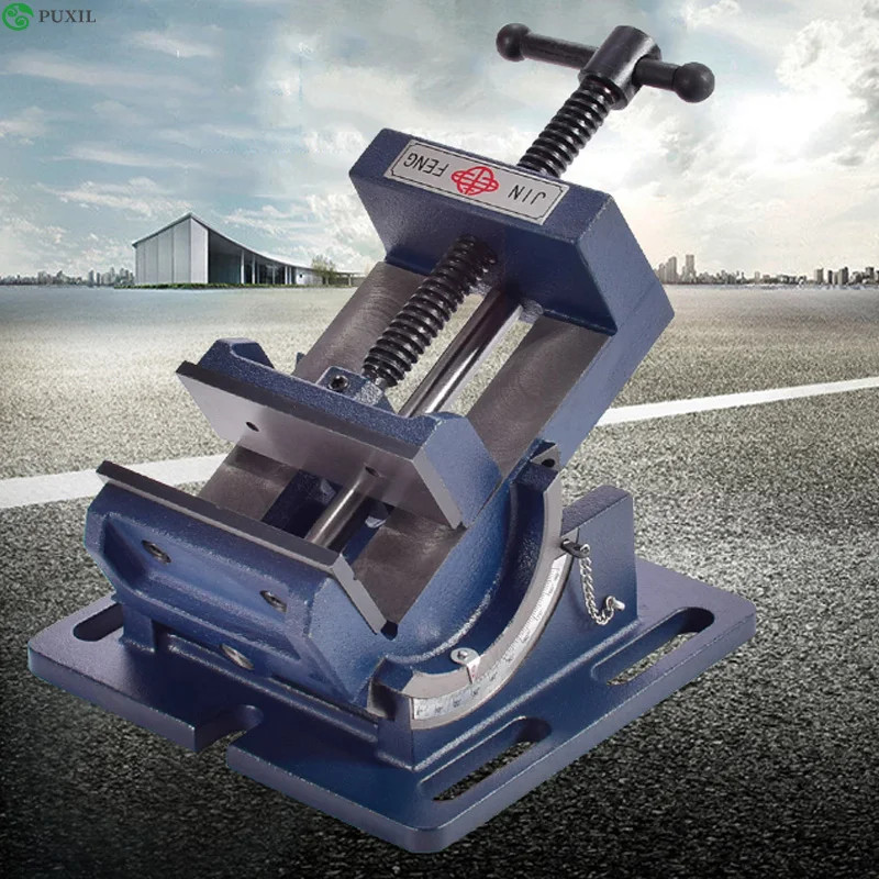 3 Inch Tiltable Guide Type Angle Flat Tongs 90 Degree Inclination Vise ...