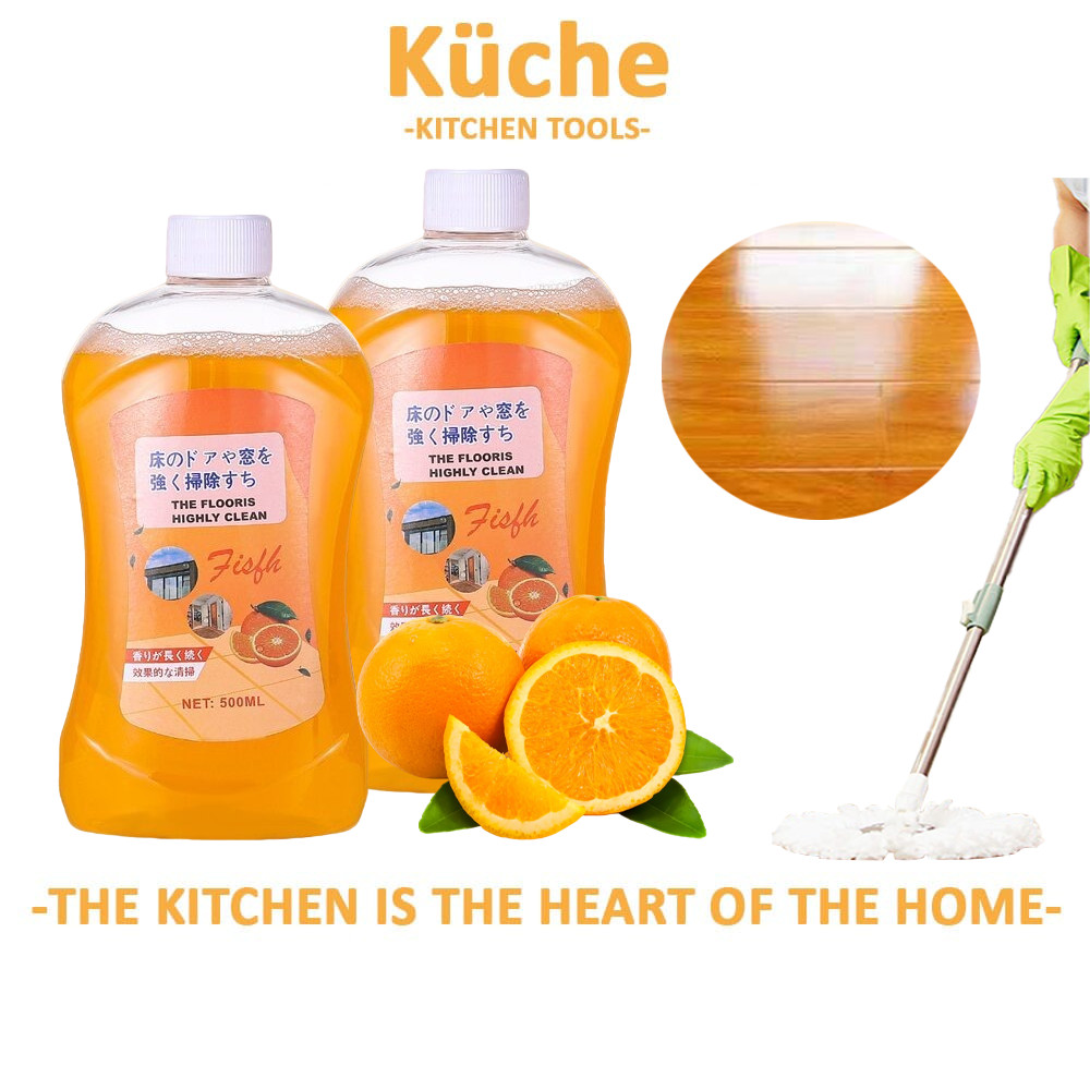 KUCHE Toilet Floor Cleaner Kill 99.99% Bacteria Strong Stain Removal ...