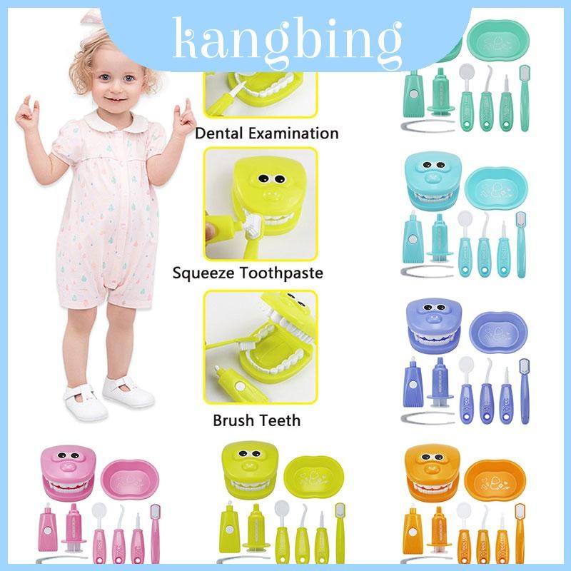Realistic Pretend Dental Play Toy Set For Material Kids Plastic ...