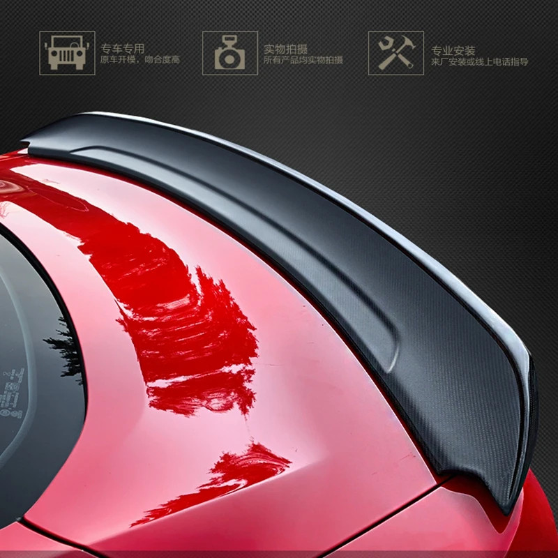 Rear Spoiler Wing for Ford Mustang GT350 GT500 Trunk 2015-2022 Glossly ...