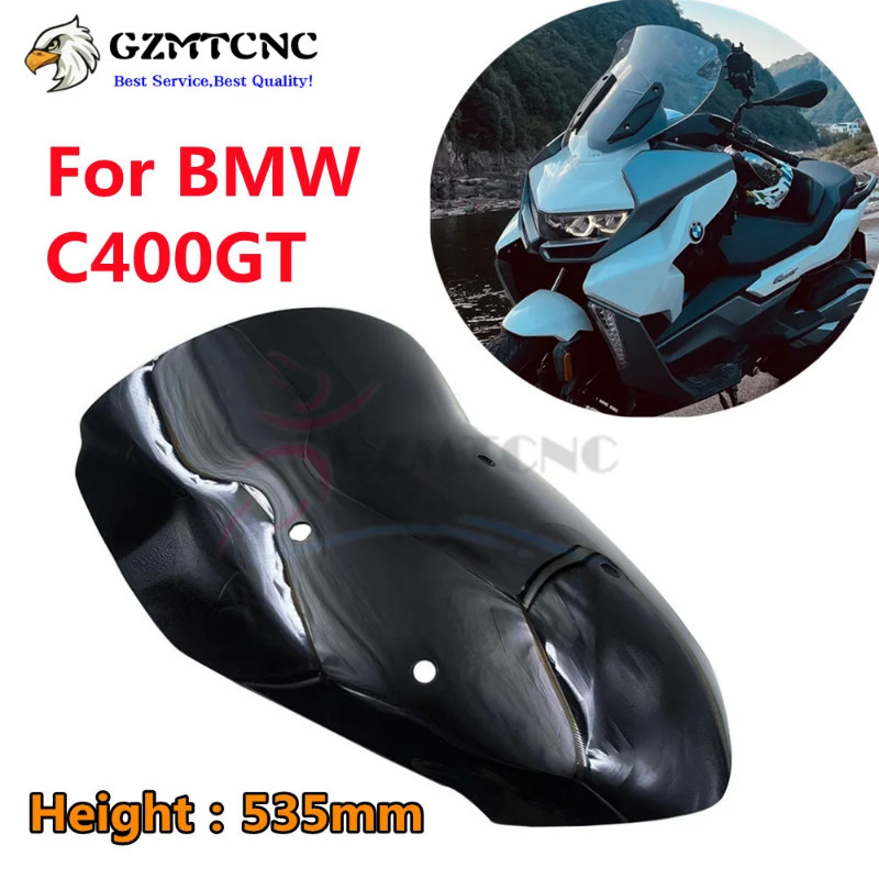 Wind Deflector Heighten 535mm for BMW C400GT C 400GT C400 GT Windshield ...