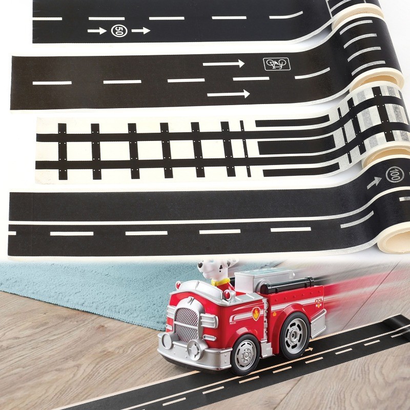 Multi-Style Traffic Railway Tape Sticker - Diy Road Rail Transit Tape ...