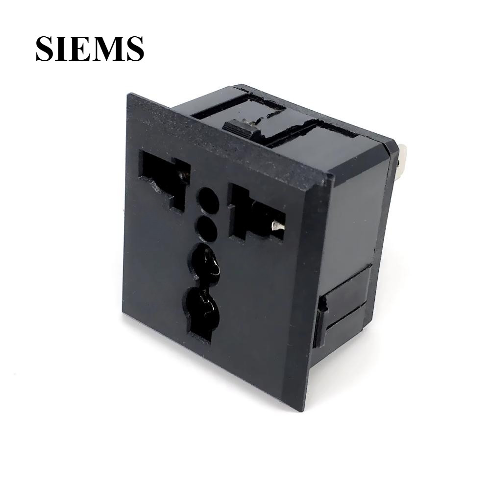 AC socket AC-012 Universal socket Black White 10A250V All Copper Power ...