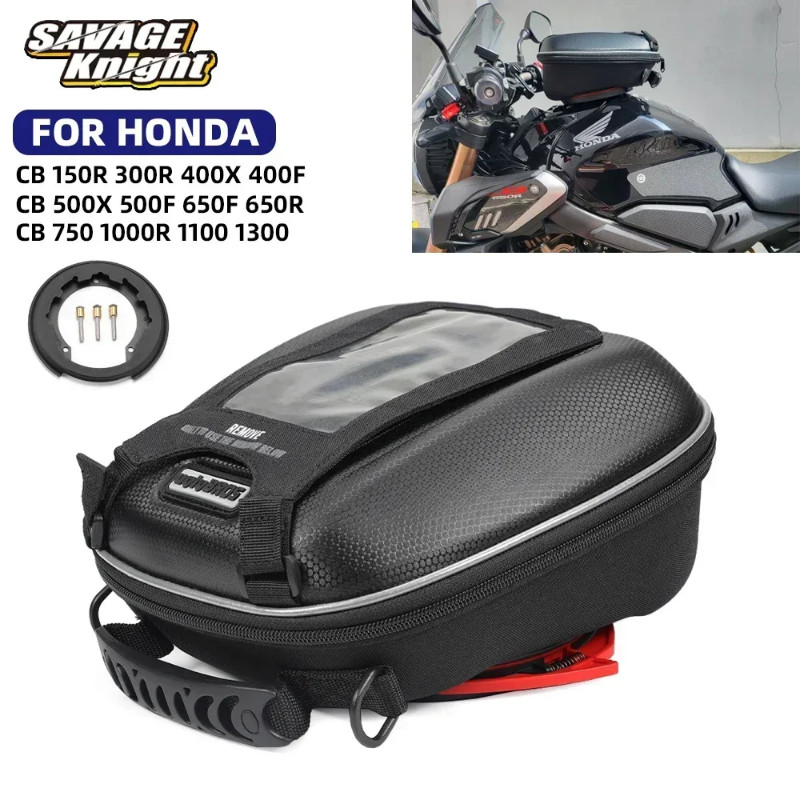 Motorcycle Tank Bag For HONDA CB650F CB125R CB150R CB250R CB300R CB400 ...