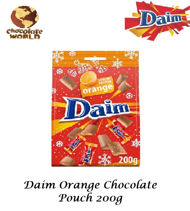 Daim Orange Chocolate Pouch 200g | Shopee Malaysia