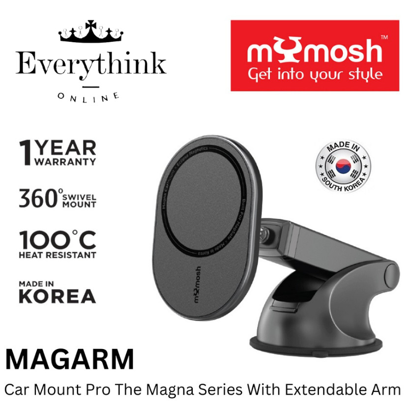 MYMOSH MAGARM CAR MOUNT PRO THE MAGNA SERIES EXTENDABLE ARM CAR HOLDER ...
