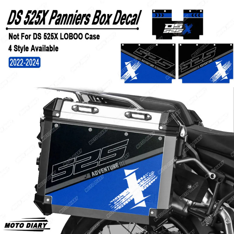 For VOGE Valico DS 525X 525DSX DSX 525 DS525X 2022 2023 2024 Aluminum Alloy Box Sticker ...