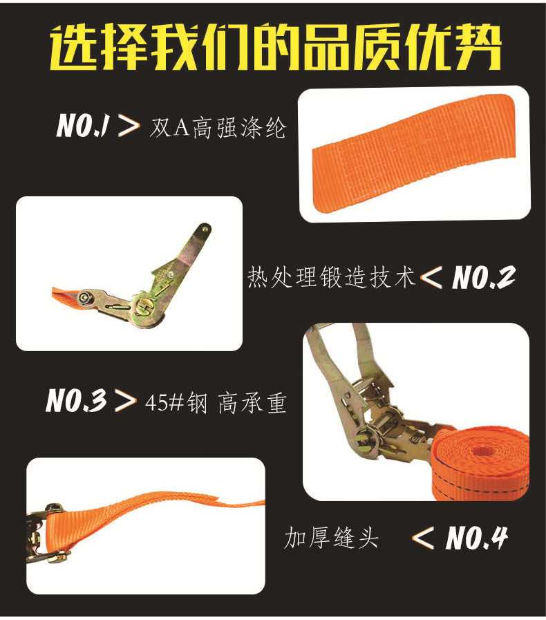 Cargo Binding Strap Tensioner Cloth Monkey Fixed Truck Motorcycle ...