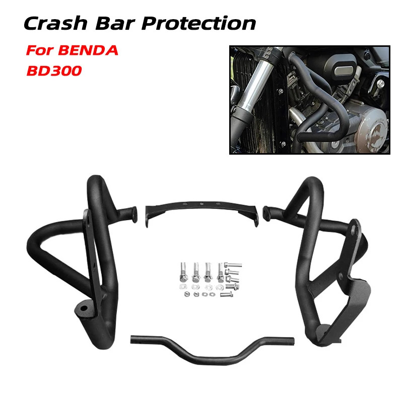 For BENDA BD300 300BD 300 BD Modified Motorcycle Front Engine Guard ...