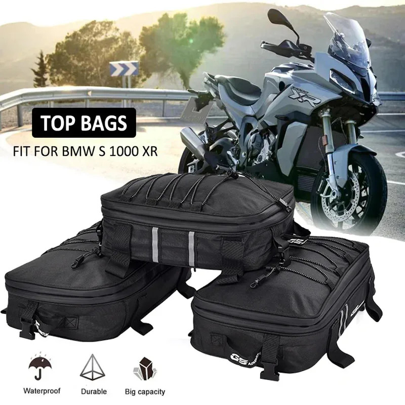 Universal Top Box Panniers Side Case Luggage Bags Saddle Bag For BMW ...