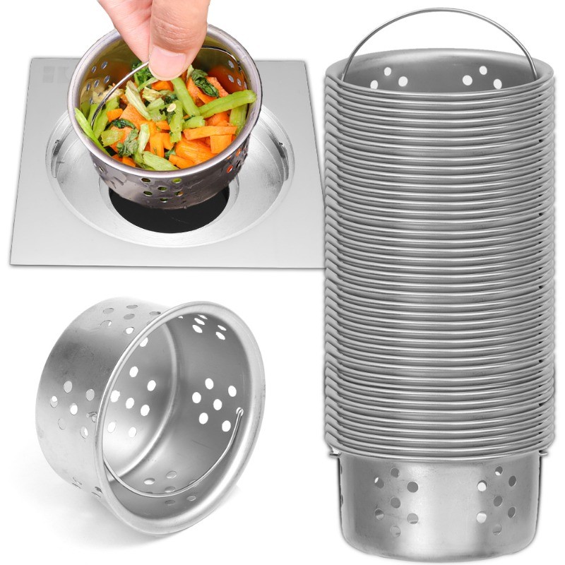 Stainless Steel Sink Garbage Filter - Sink Anti-clogging Strainers ...