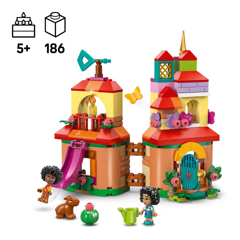 LEGO 43261 Disney Encanto Mini House Building Toy Set (186 Pieces ...