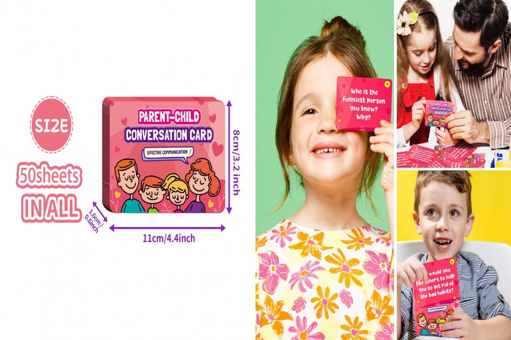 Family Gathering Parent-child Card Parent-child Conversation Cards ...