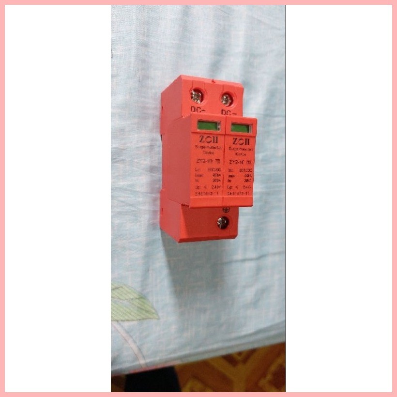 DC SPD Surge Protective Device 600V Premium Quality Preferred for Solar ...