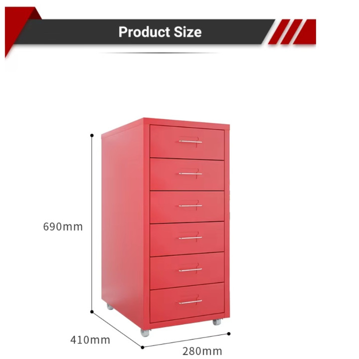 Roller Cabinet 3 Tier Roller Office File Cabinet Locker Storage Cabinet ...