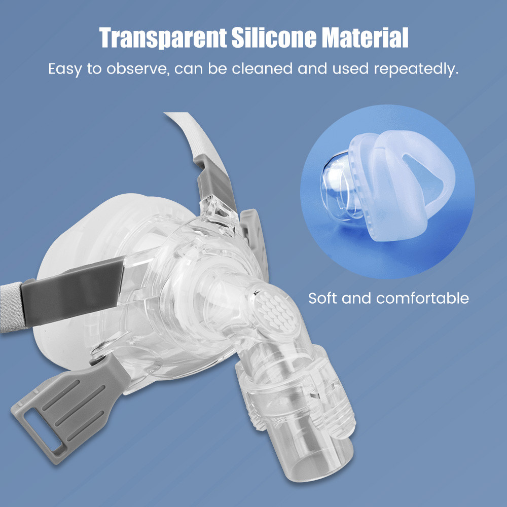 Salorie Nose CPAP Mask Covers Nose with Headgear Comfort Series Nose ...