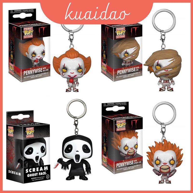 Funko Detailed Pop Keychain Pendant Chucky Pennywise Elvira Dementor ...