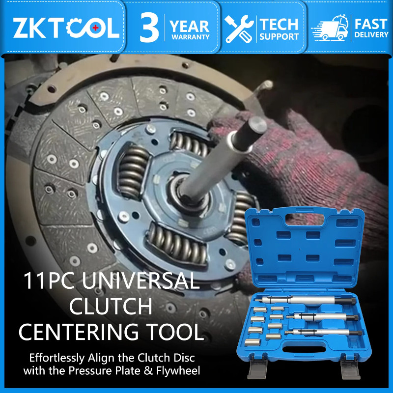 11-Piece Clutch Center Shaft Alignment Tool Kit, Clutch Plate Alignment ...