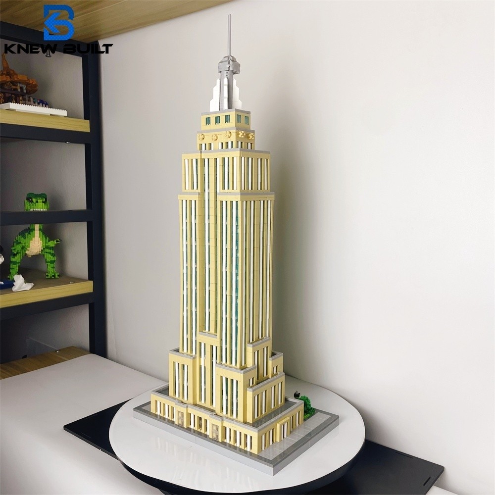 Empire State Building Micro Mini Blocks Toys 52cm Height Showcase of ...