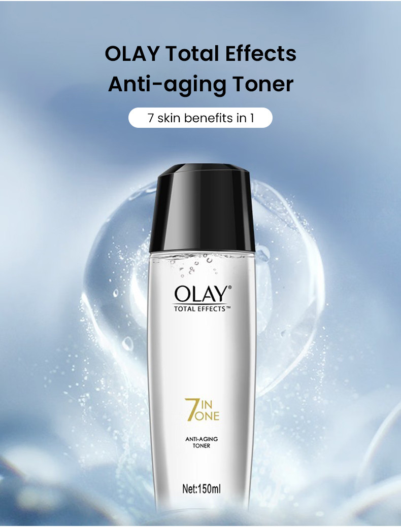 OLAY Total Effects Anti-aging Toner 7 in 1 150ml | Shopee Malaysia