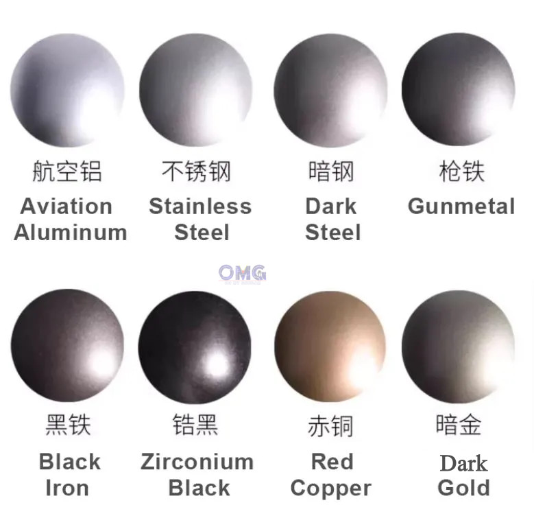 Ray Studio Realistic Model Metallic Marker (Flat Tip 1.0mm-2.0mm ...