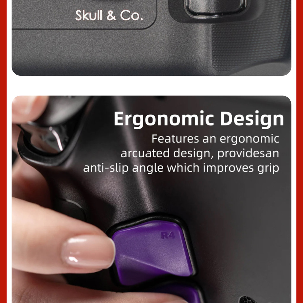Skull & Co Steam Deck OLED Back Button Enhancement Set 4PCS | Shopee ...