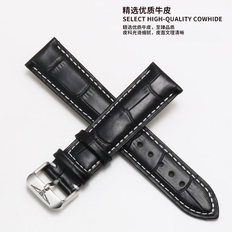 New Leather Watch Strap Replacement Longines Watch Strap For Men And ...