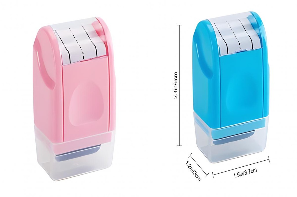 RH.B Teacher Stamp Roller Dashed Writing Line Stamp Portable Dashed ...