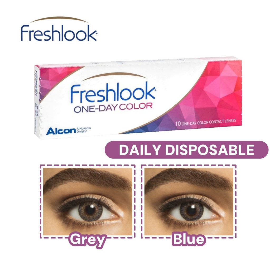 Freshlook Color One Day Daily Disposable ( 10 PCS) Alcon Cosmetic Color ...