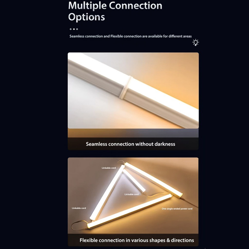 High Grade LED T5 Tube Light Ceiling Wall Decoration Strip Lights ...