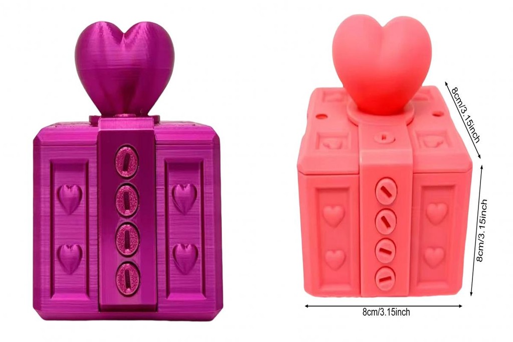 SSK_ Twist Puzzle Box 3d Printed Toy Box Prank Screw Box Novelty Gift ...